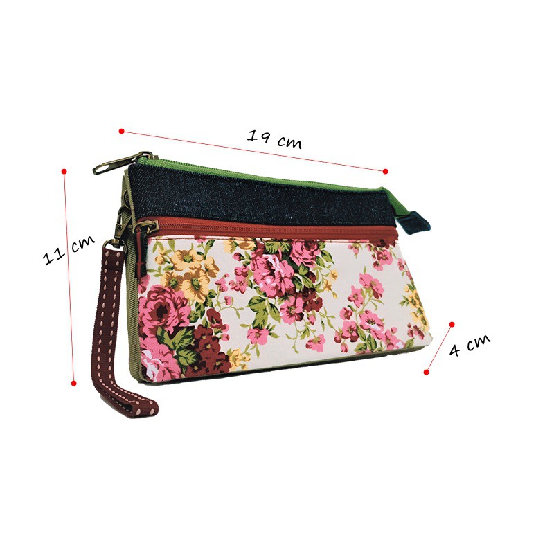 FABRICMADE Handmade Wristlet Handphone Pouch (#HZT1) | Shopee Malaysia
