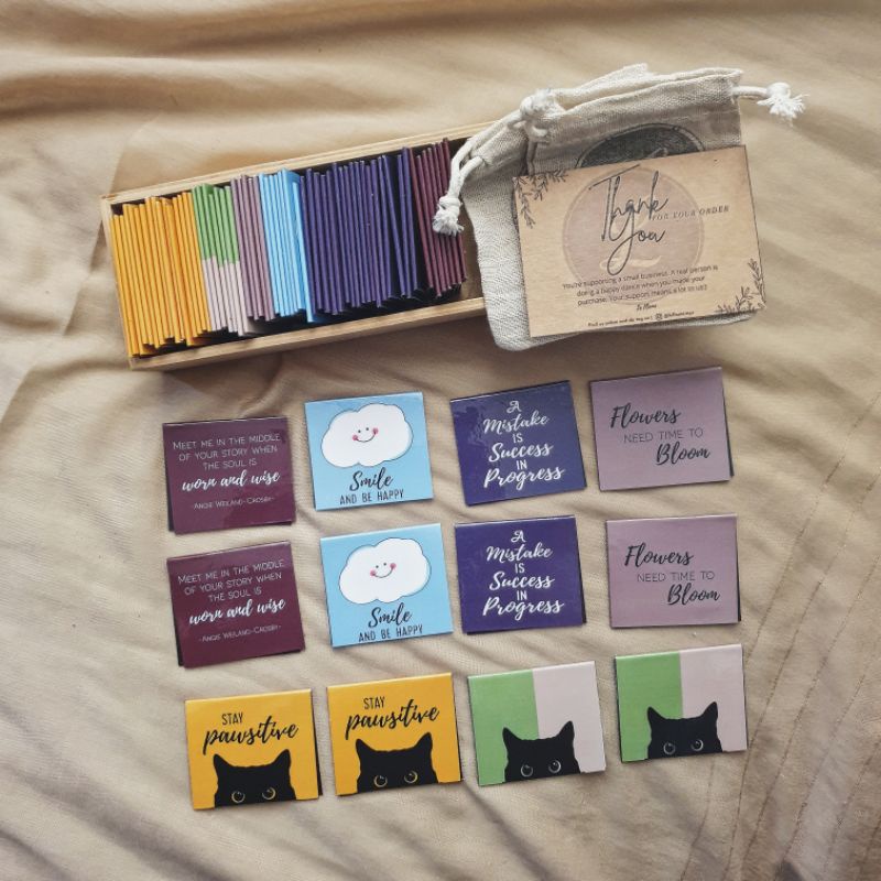 *Charity* Magnetic Bookmark (Handcrafted). 20% profit will be ...