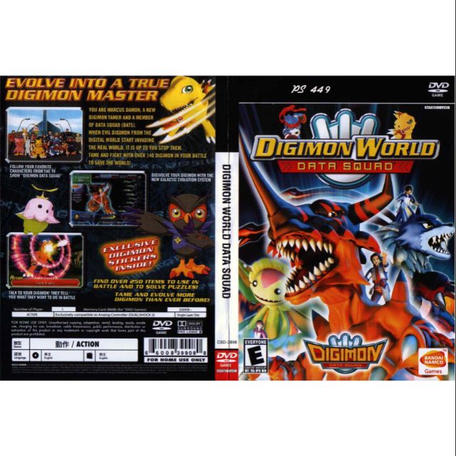 PS2 Games Digimon World Data Squad | Shopee Malaysia