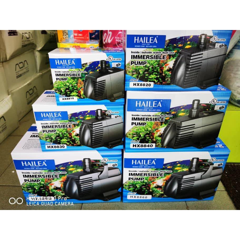 HAILEA DUAL PUMP (WATER PUMP) ( HX-8840 / HX-8860 / HX-8890) | Shopee ...