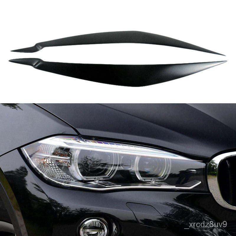 for BMW E71 X6 2008-2015 E70 X5M 2006-2013 Headlights Eyebrow Eyelid ...