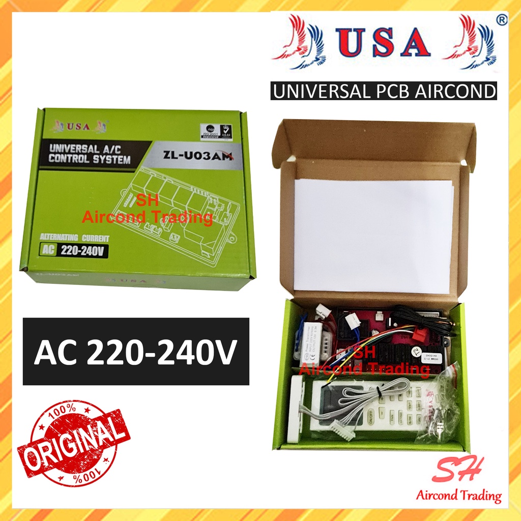 USA Universal PCB aircond DC AC A/C control system ZL-U03AM ZL-U05A ...