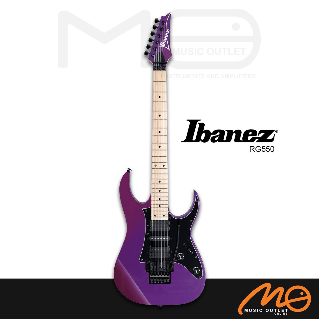 Ibanez RG550 Genesis Collection Electric Guitar ( Purple Neon) | Shopee ...