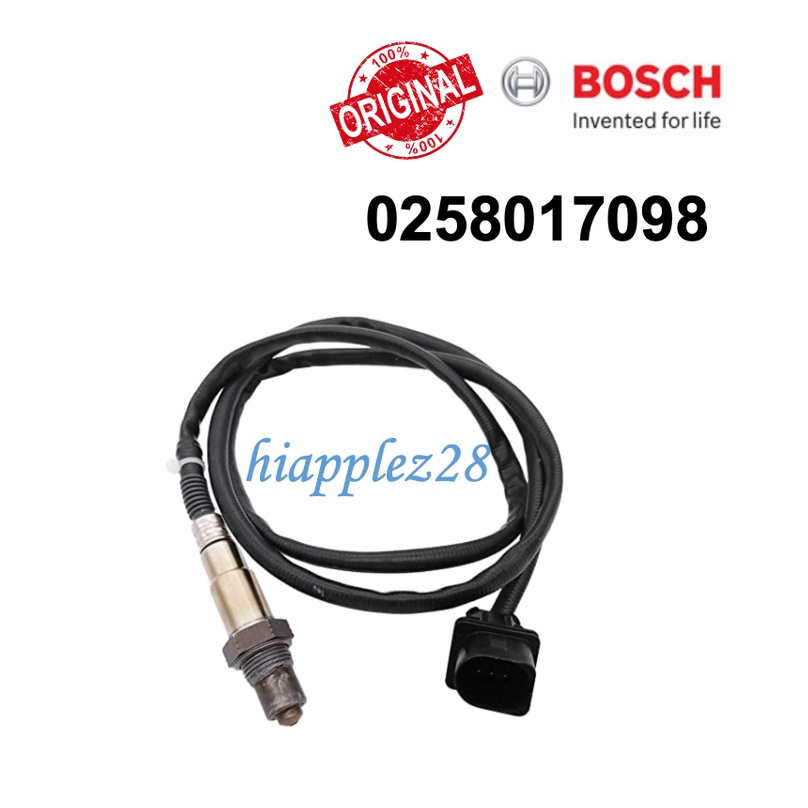Oxygen Sensor BOSCH (ORIGINAL) 0258017098 | Shopee Malaysia