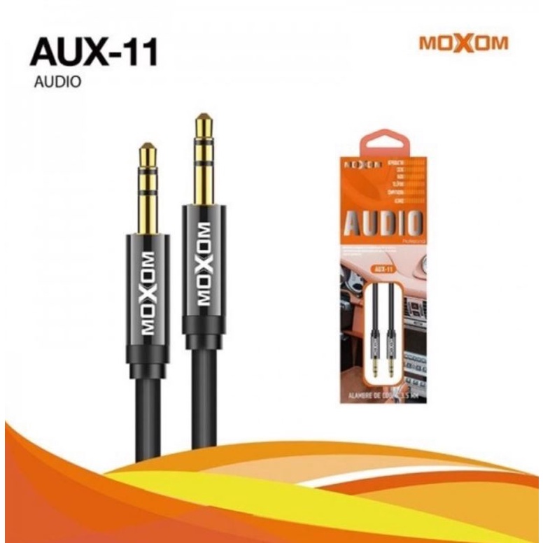 Moxom AUX-11 Audio Cable Pure Cooper Wire Transmitting Pure Sound | Shopee Malaysia