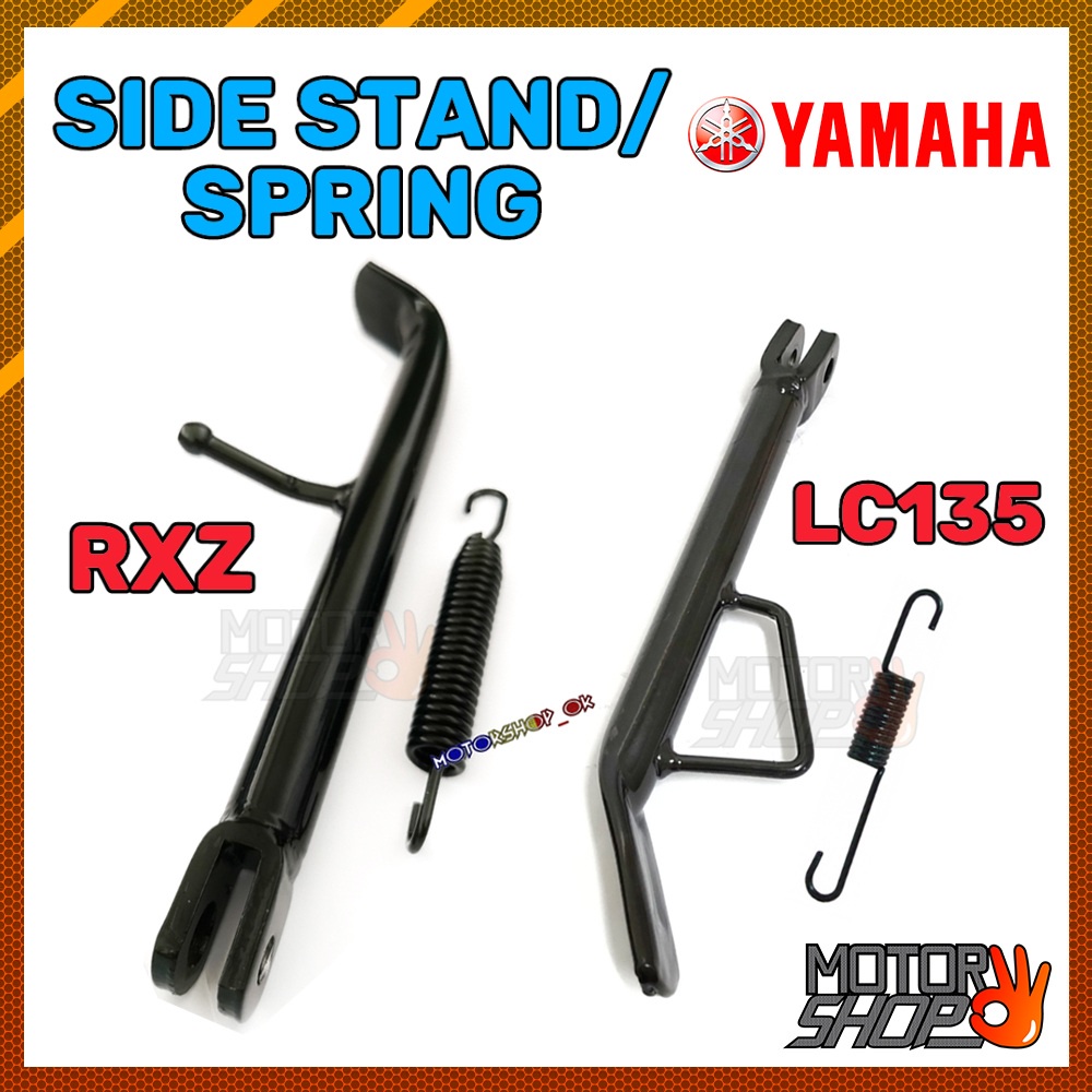 YAMAHA RXZ/ LC135 SIDE STAND /SPRING Tongkat (Long) for LC135 SRL Y15 ...