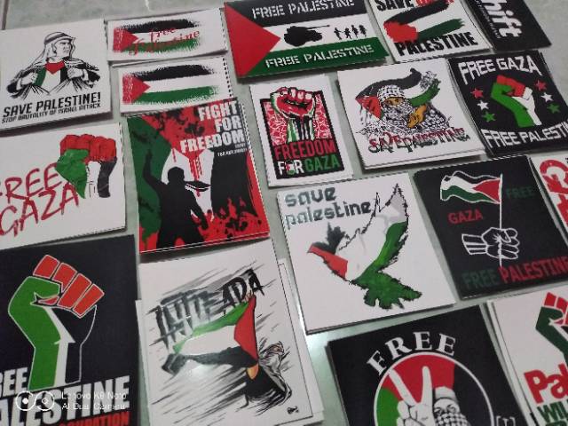 Latest Free Palestine Edition Palestine Pack Stickers | Shopee Malaysia