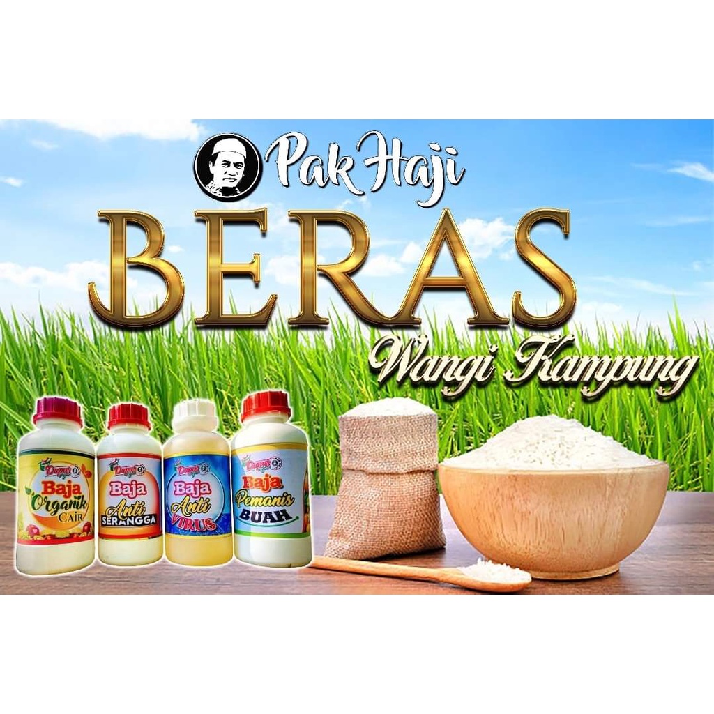 BERAS WANGI KAMPUNG PAK HAJI HPA BEBAS GLUTEN | Shopee Malaysia