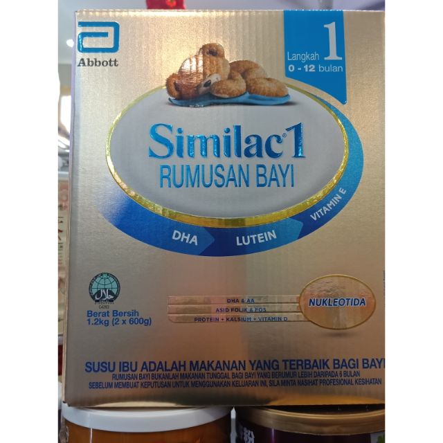 SIMILAC STEP 1 1.2kg/1.8kg | Shopee Malaysia