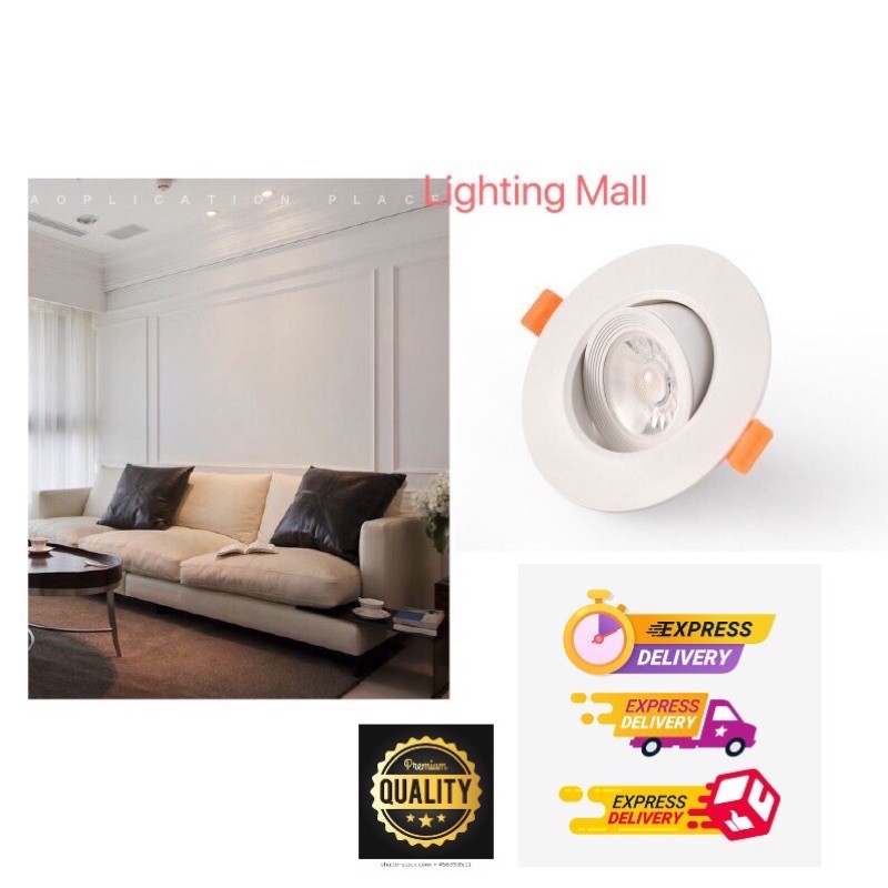 Nesux/SFL/Imitos Led Eyeball 7W 3000k/4000k/6000k | Shopee Malaysia