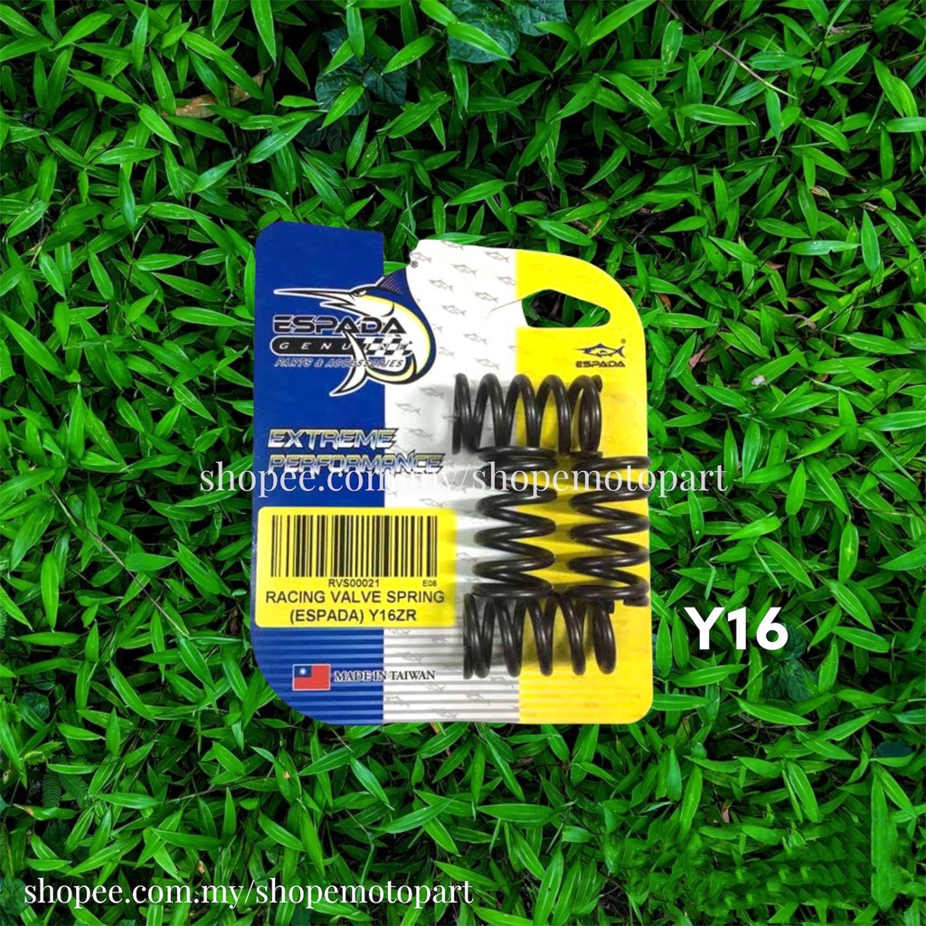 VALVE SPRING RACING (4PCS) ESPADA FOR YAMAHA Y16 /Y16ZR / R15 V3 ...