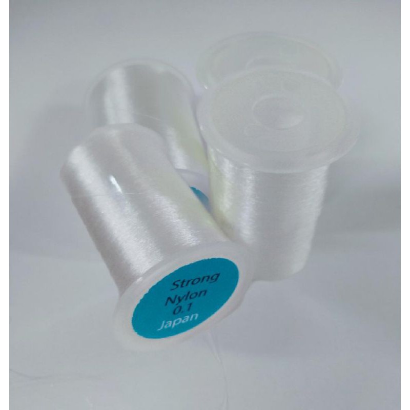 Strong Nylon 0.1cm / Benang Tangsi Untuk Jahit Manik . | Shopee Malaysia