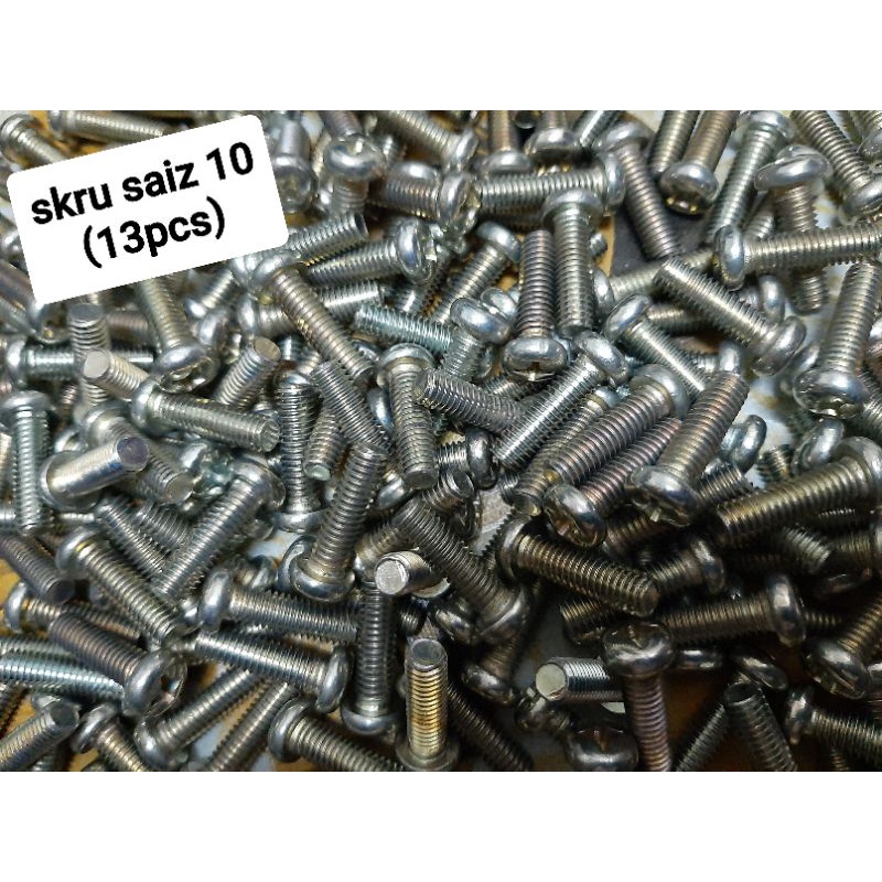 skru, nut, waser, pelbagai saiz clearance | Shopee Malaysia