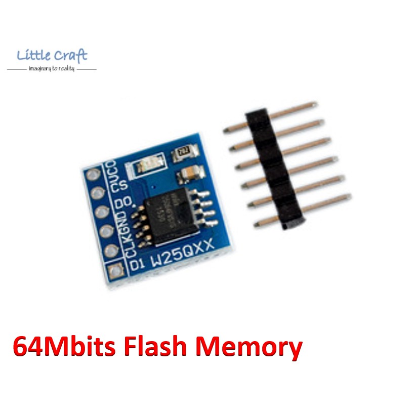 Arduino IoT W25Q64 64Mbits 8MByte Flash Memory SPI Interface | Shopee Malaysia