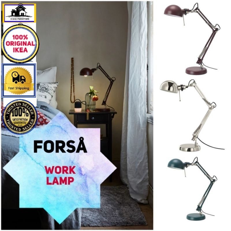 IKEA Lampu Kerja FORSA Work Lamp. | Shopee Malaysia