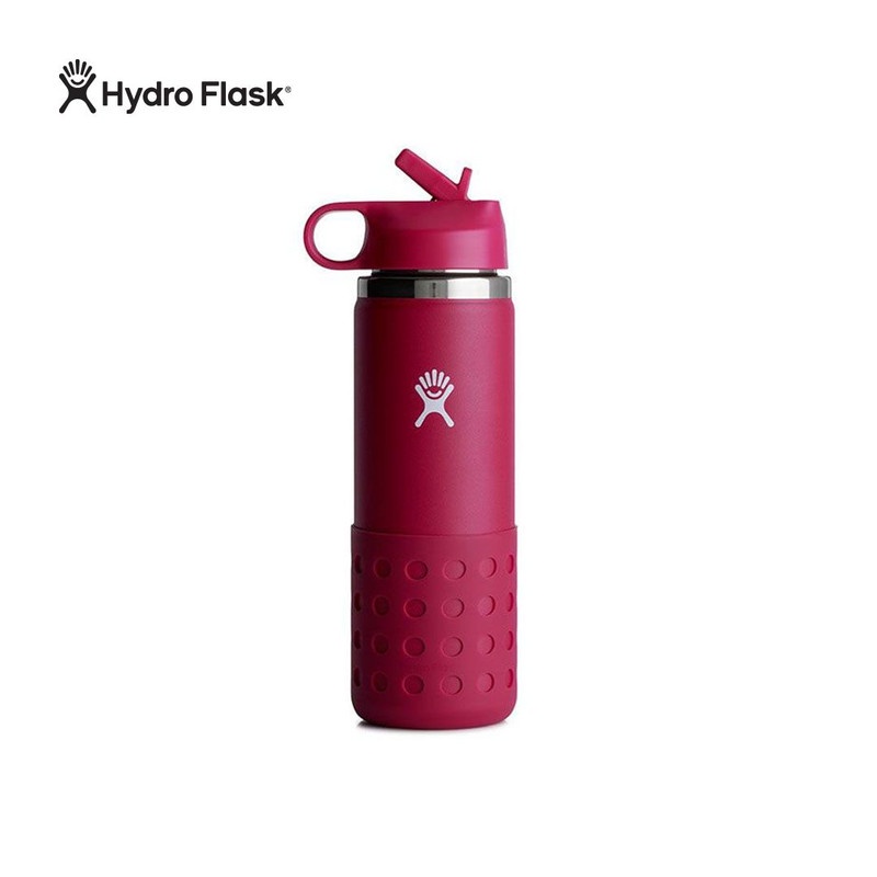 Hydro Flask Kids Wide Mouth Straw Lid & Boot Snapper - 20oz | Shopee ...