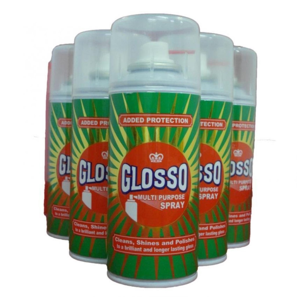 Glosso Metal Polish Spray 200g x 6 canslosso Metal Polish Spray 200g x ...