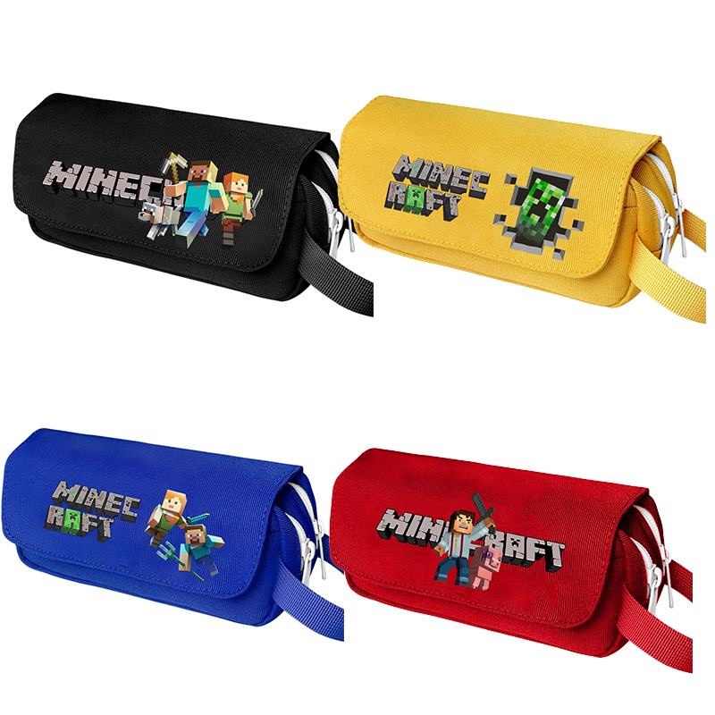 Minecraft Theme Series Cartoon Multilayer Large Capacity Waterproof ...