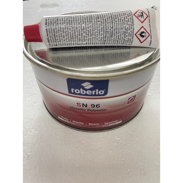 Roberlo SN 96 Metalic Polyester Putty with hardener -1.3kg | Shopee ...