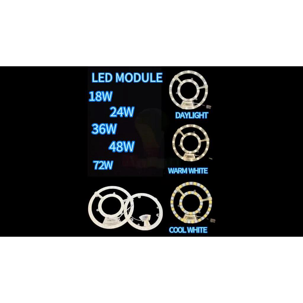 [2Year Warranty] 24W/36W / 48W / 72W LED Magnetic Round LED Module ...