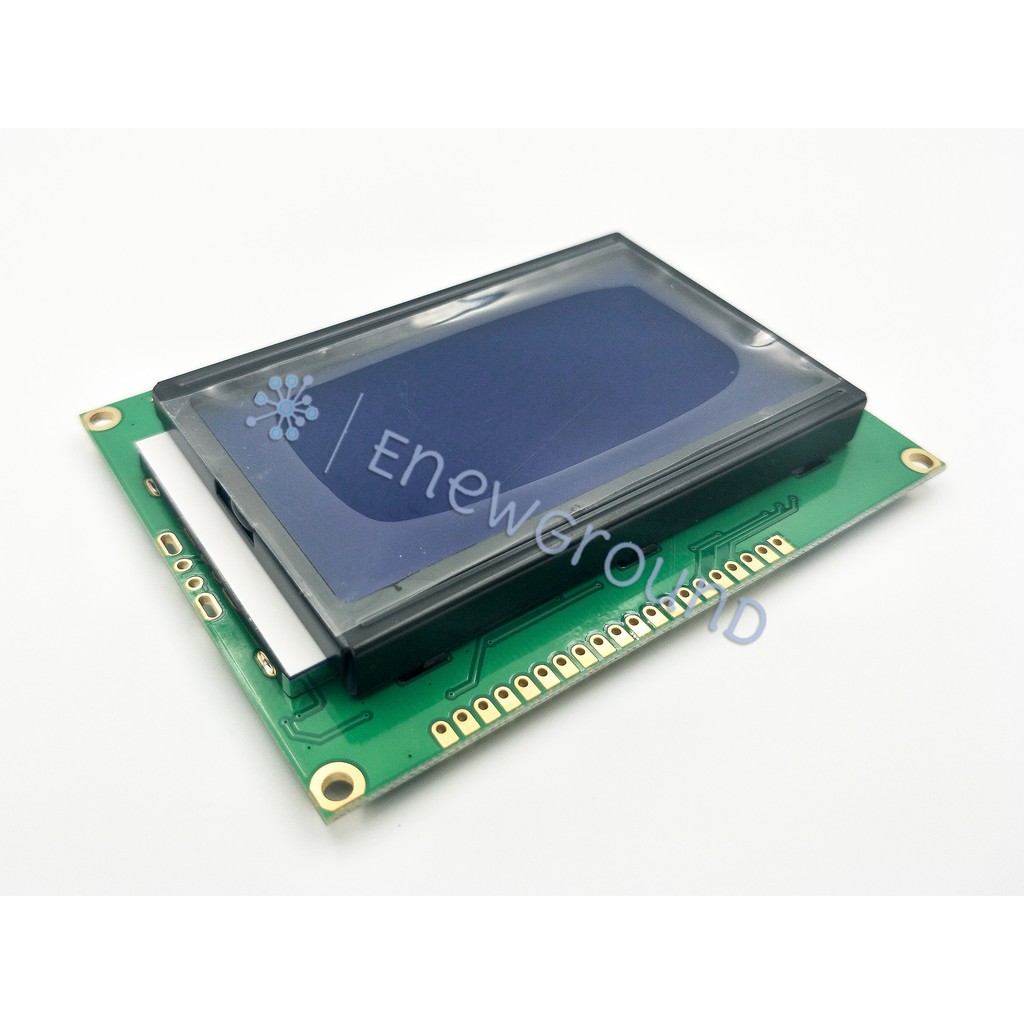 Graphic Liquid crystal display (GLCD) (12864, 128x64, white-blue ...