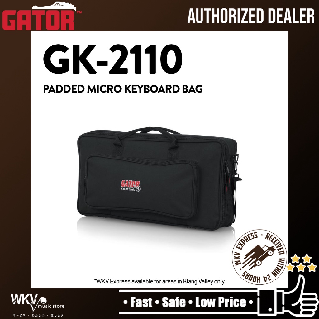 Gator GK-2110 Padded Micro Keyboard Bag (GK2110) | Shopee Malaysia