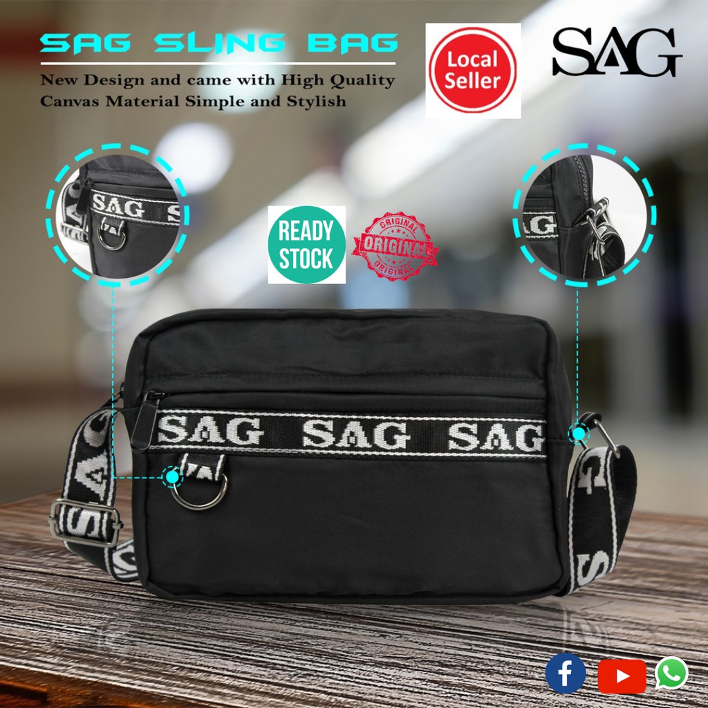 {Barang Ready Stock} 🔥 New Item🔥 SAG Sling Pouch Sling Bag Waterproof ...