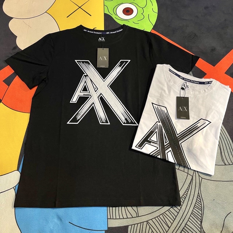 TSHIRT AX NEW EDITION LOGO | Shopee Malaysia