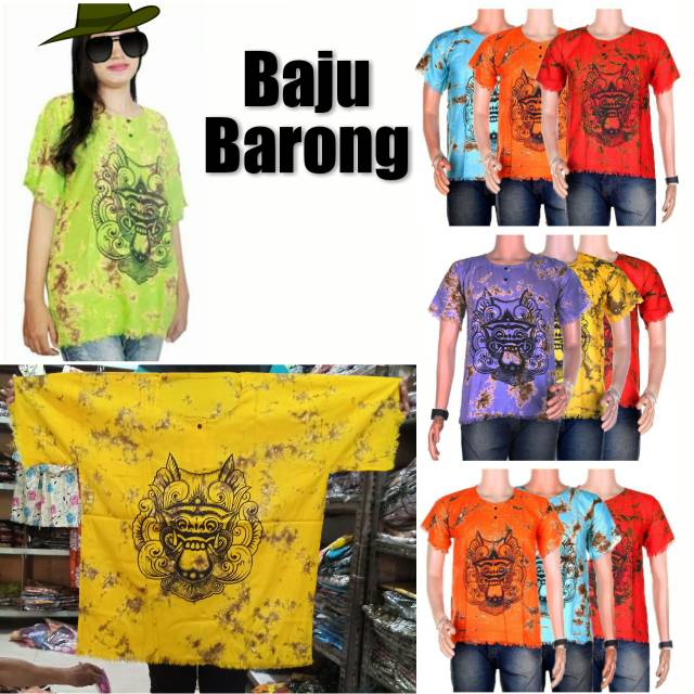 Balinese Barong T-shirts - Beach T-shirts - Women's and Men's Barong ...