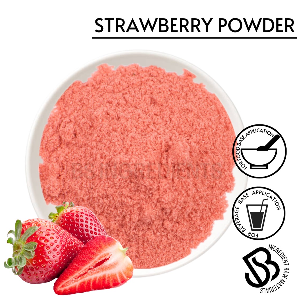 Serbuk strawberi/Strawberry Powder/草莓粉 10G | Shopee Malaysia