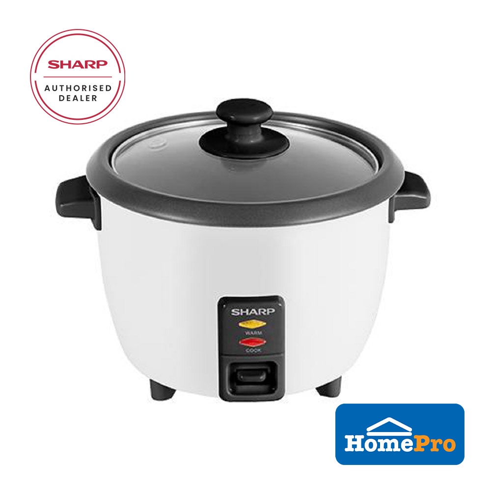 SHARP RICE COOKER CONVEN KSH108GWH 1L WHITE | Shopee Malaysia