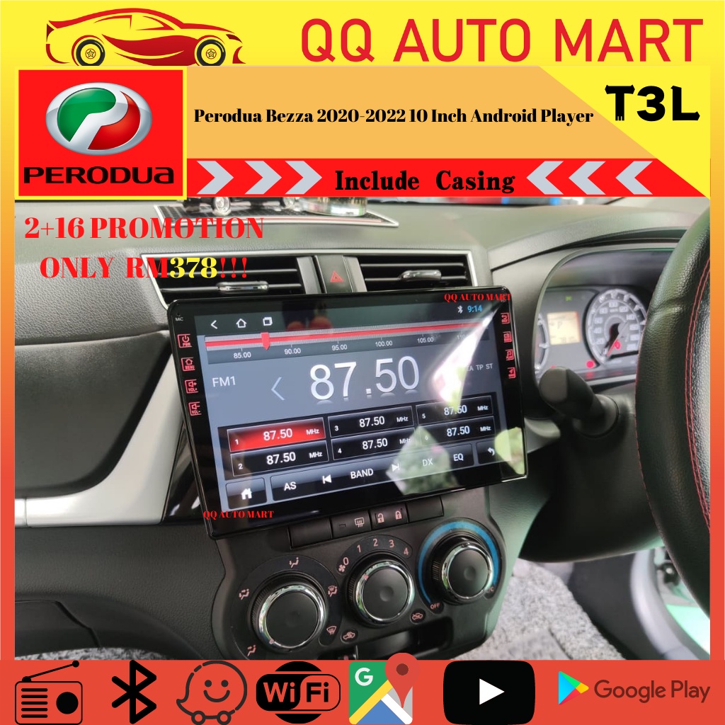 🔥2+16 Promotion🔥Android 11🔥Perodua Bezza 2020-2022 10 Inch Android ...