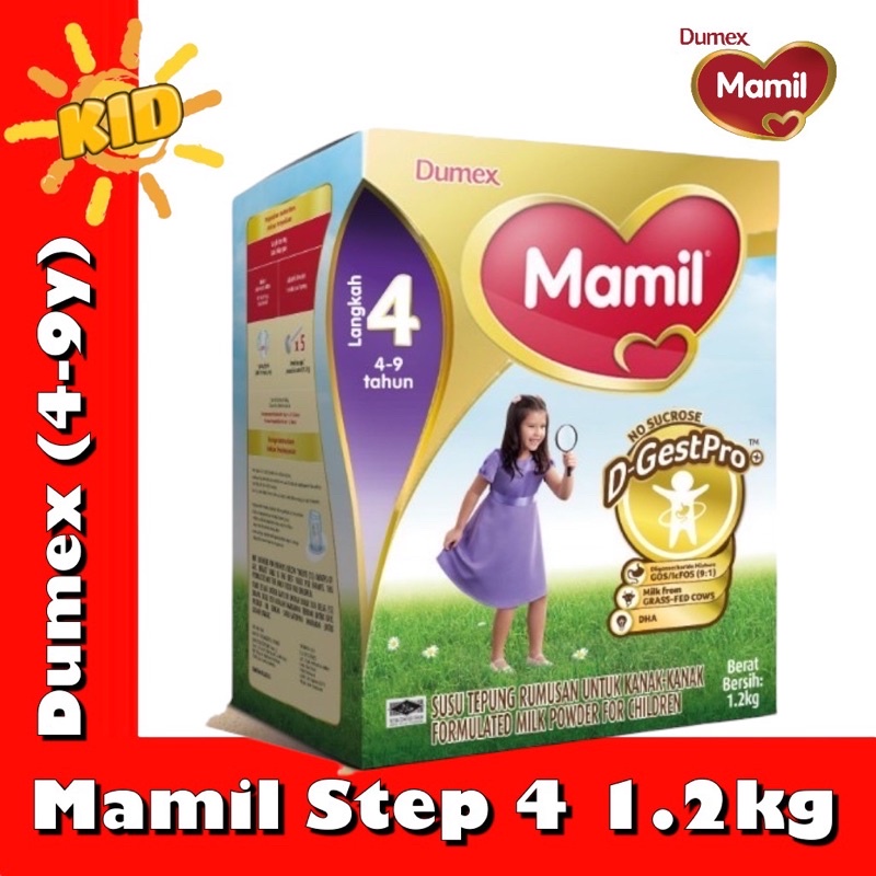 Dumex Mamil Step 4 1.2kg Exp 02/2026 | Shopee Malaysia