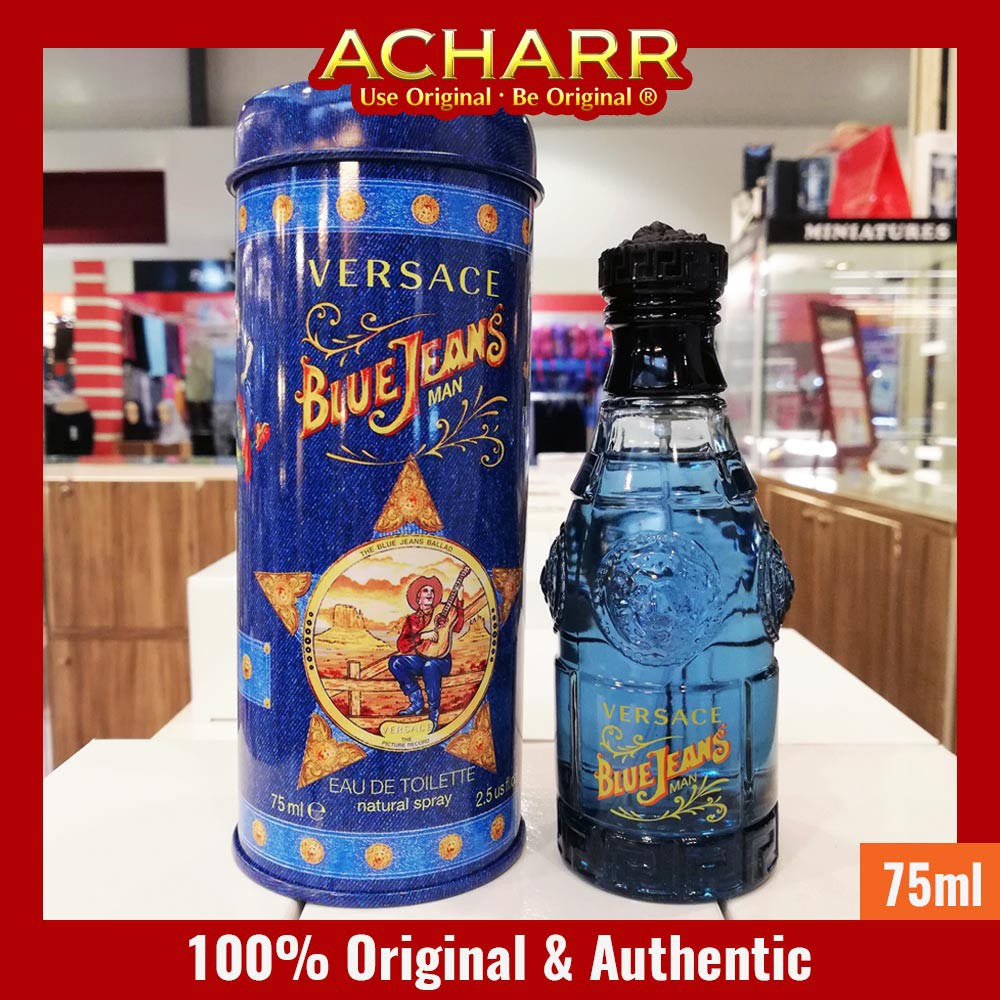 [100% Original] Versace Blue Jeans EDT Perfume (75ml / Decant 8ml ...
