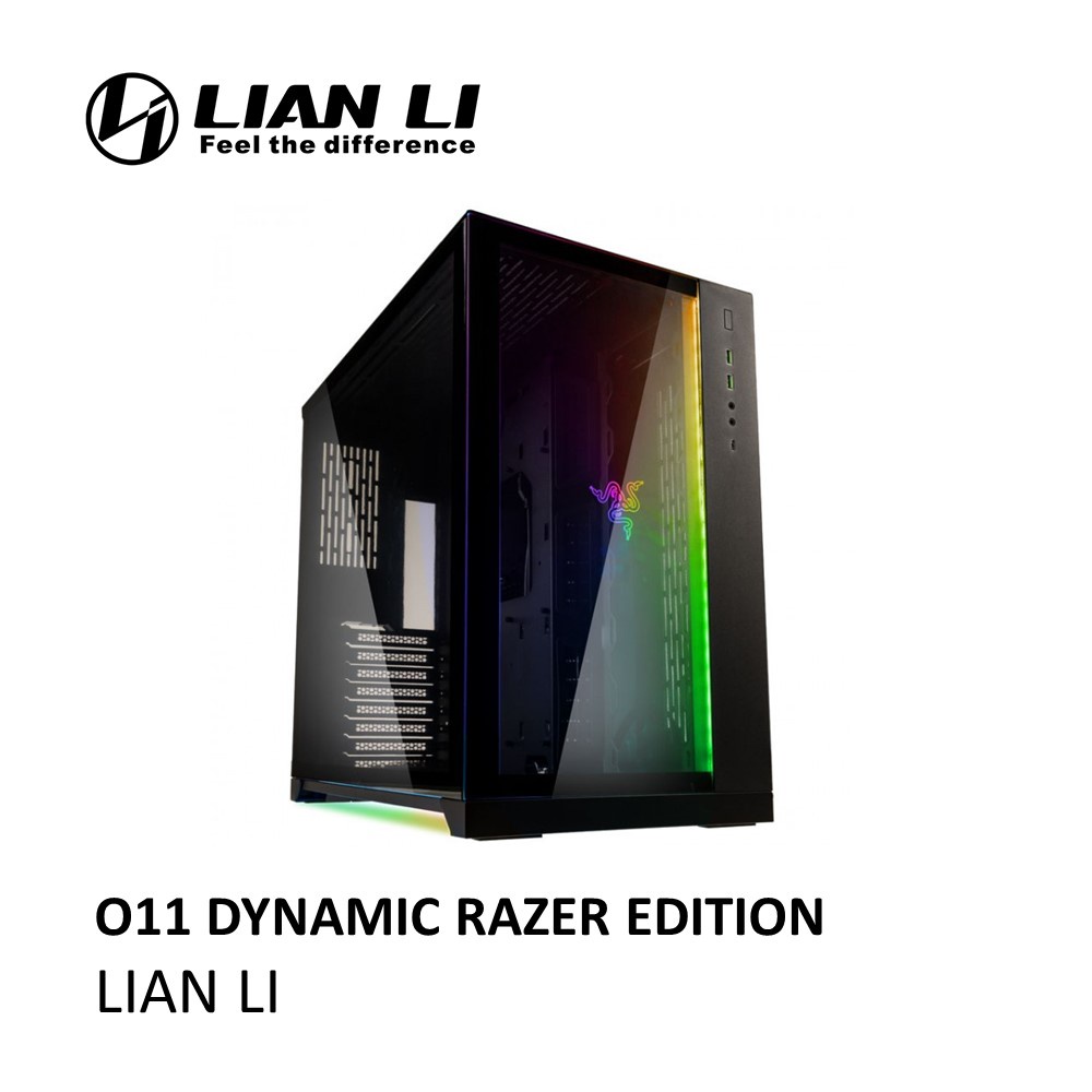 LIAN LI O11 DYNAMIC RAZER EDITION ATX CASE | Shopee Malaysia