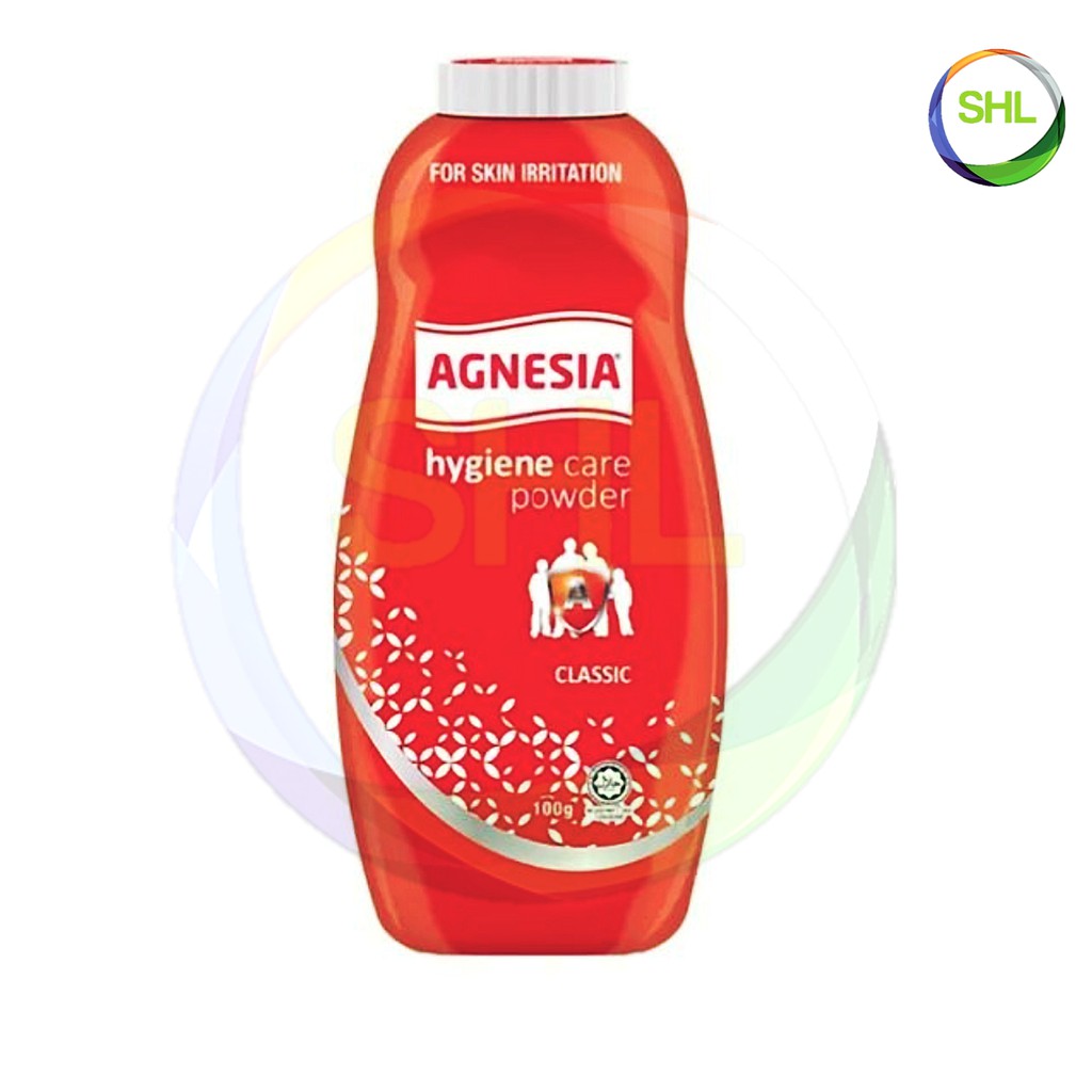 Agnesia 100g Hygiene Care Talcum Powder Classic / Serbuk Talkum ...