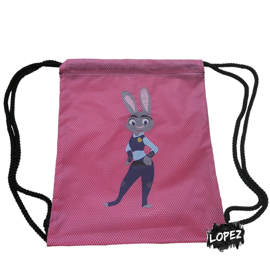 Zootopia Net Bag / Nick Wilde Judy Hopps Bellwether Finnick Backpack ...