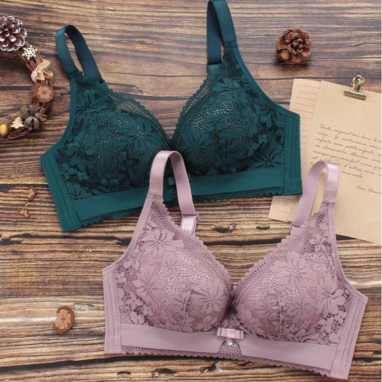 Bra Women Cup B/C Light Weight Wireless [SUPOR MARISSA] Skin-friendly ...