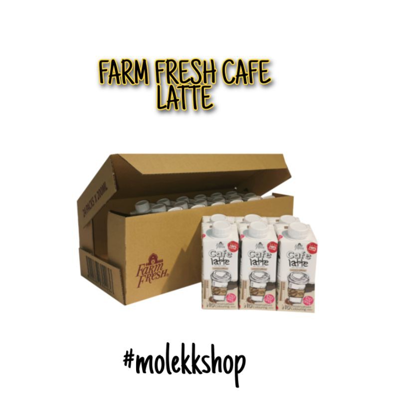 Farm Fresh Cafe Latte (1 carton) | Shopee Malaysia
