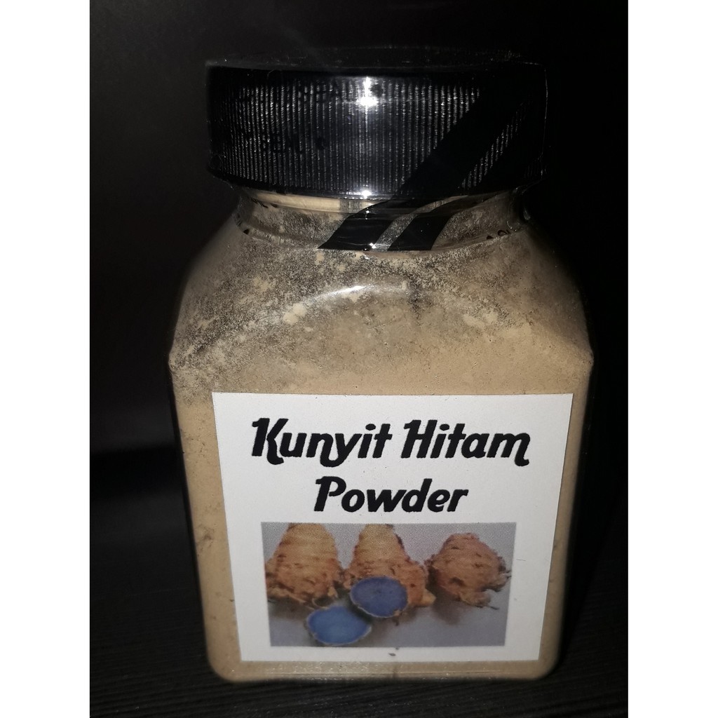 Kunyit Hitam Powder dalam botol | Shopee Malaysia