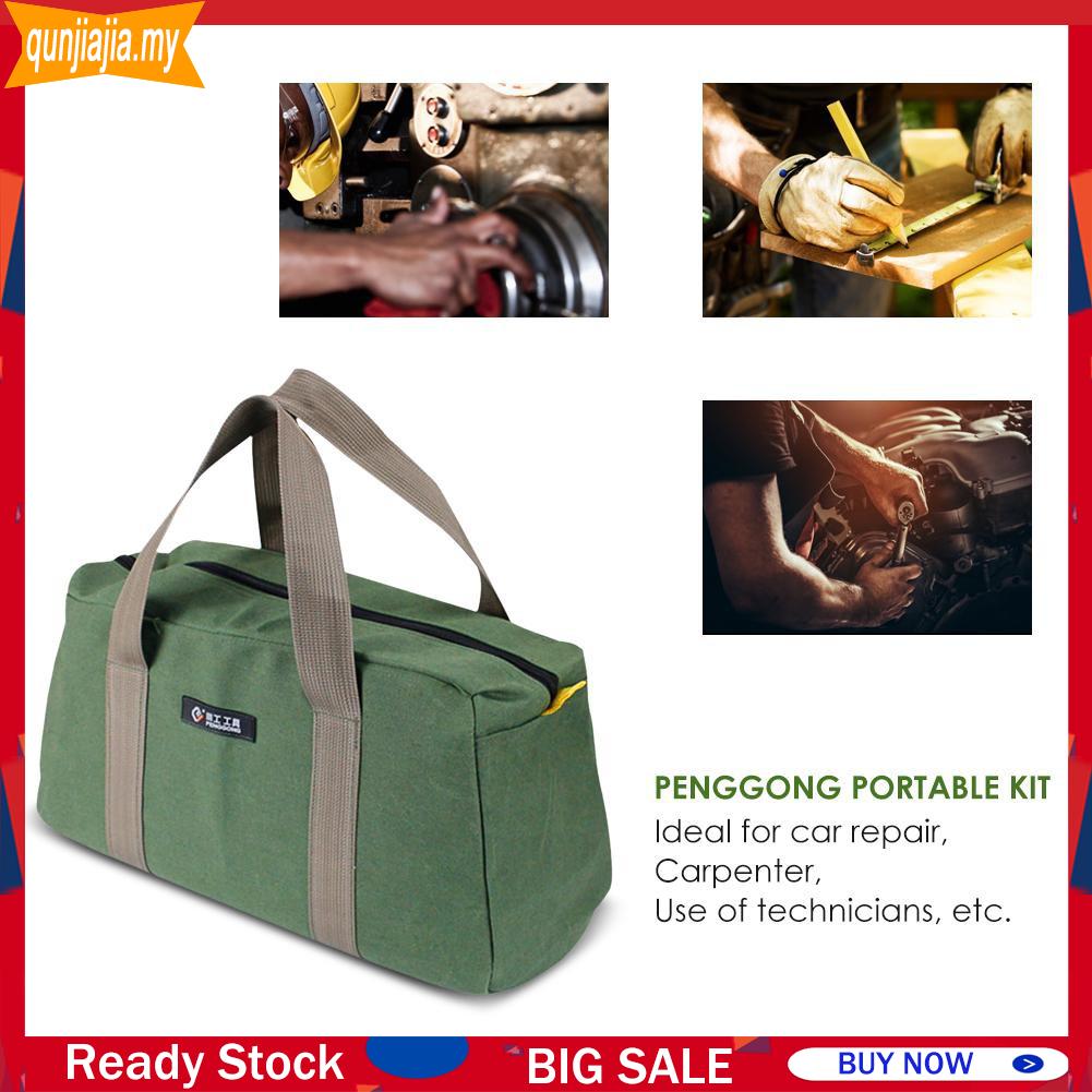 Multi-function Canvas Waterproof Storage Hand Tool Bag Portable Toolkit ...