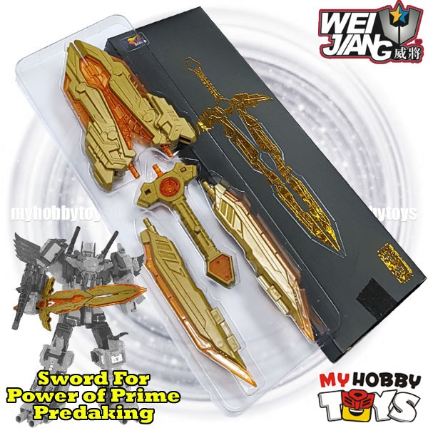 Wei Jiang Transformable Robot - W8655 Combining Sword (for TF Sky ...