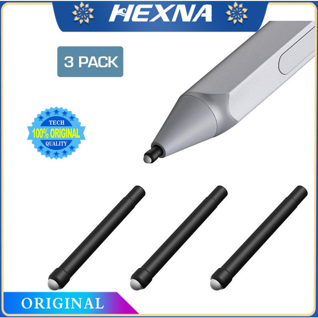 [Hexna] 3PCS High Sensitivity Surface Pen Refill Sensitive Fine Rubber ...