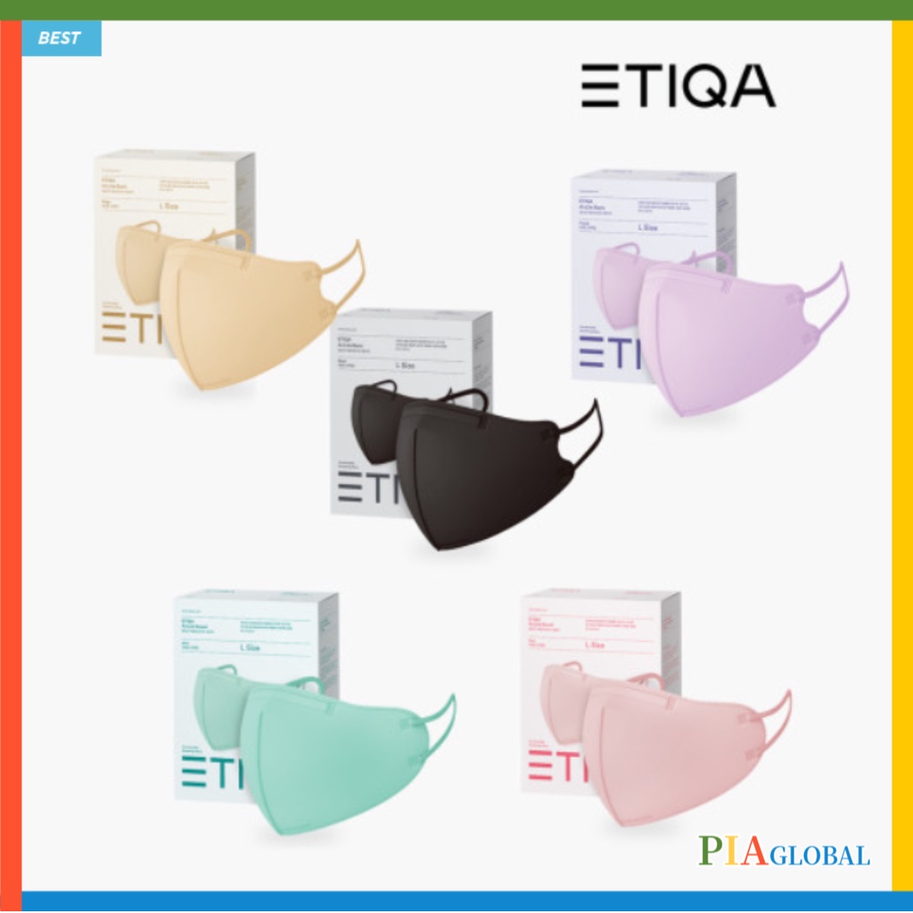 🇰🇷 [ETIQA] AirLite Round/Basic Mask made in Korea | Shopee Malaysia