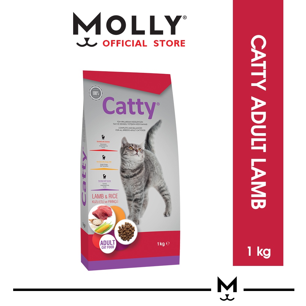 Catty Adult Lamb Cat Foods (1kg) | Shopee Malaysia
