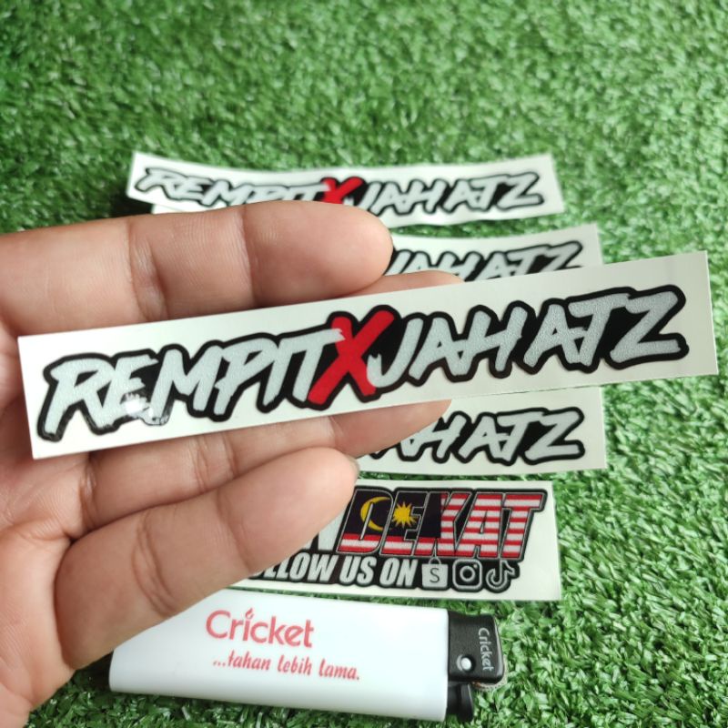 Sticker Rempit X Jahatz | Shopee Malaysia