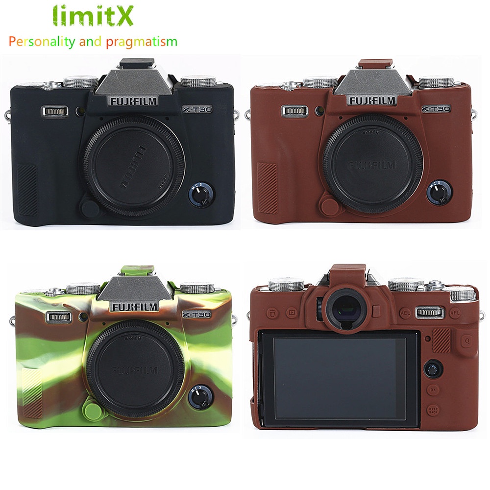 Silicone Armor Skin Case Camera Bag Body Cover Protector for Fujifilm X ...