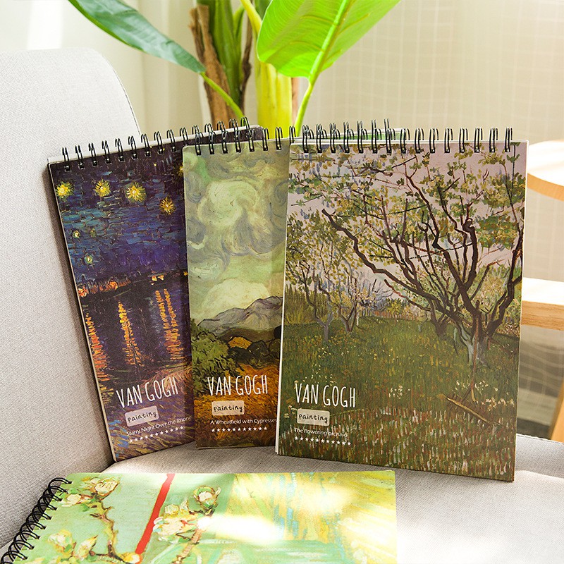 Ginflash A4 50sheets Sketch Book Notepad Painting Drawing Diary ...