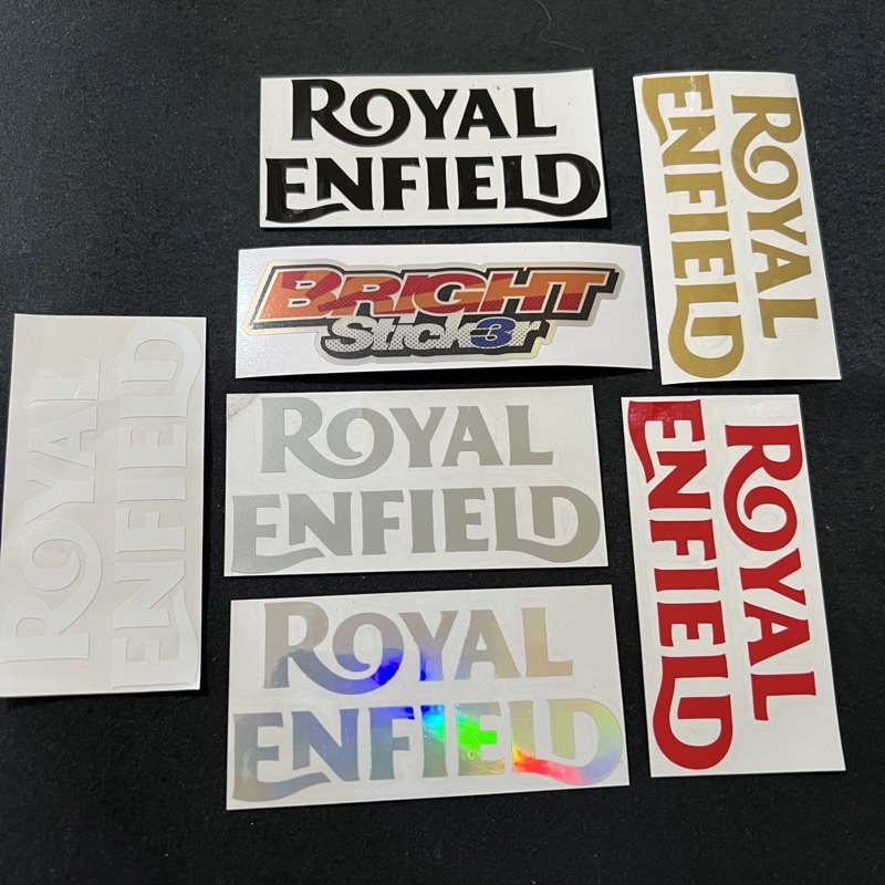 ROYAL ENFIELD CUTTING STICKER | Shopee Malaysia