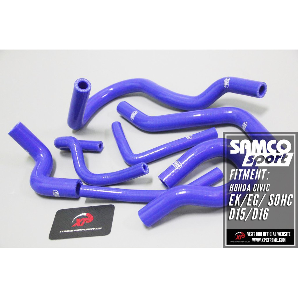 ORIGINAL READY STOCK SILICONE RADIATOR HOSE SAMCO HONDA BYPASS EK EG ...